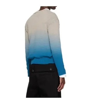 Andersson Bell Gradient Henley Collar Sweater