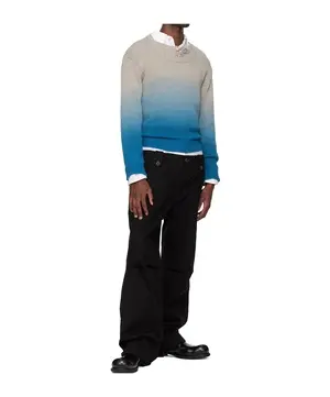 Andersson Bell Gradient Henley Collar Sweater