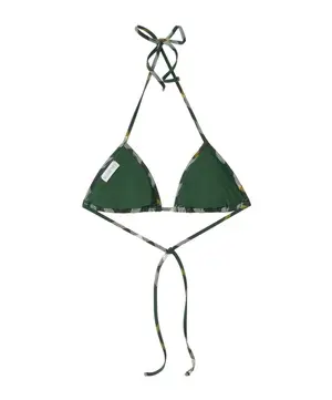 Burberry Checked Halterneck Bikini Top