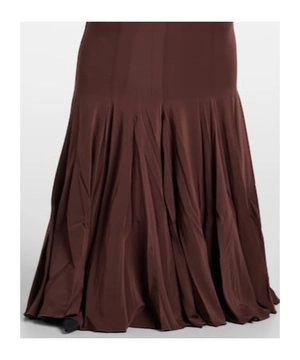 NENSI DOJAKA Draped Maxi Skirt