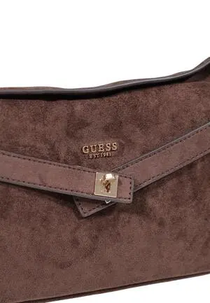 Guess Suede Shoulder Bag