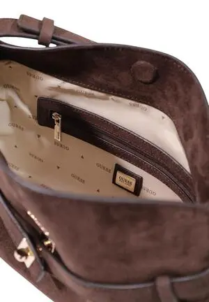 Guess Suede Shoulder Bag