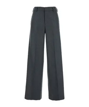 PT TORINO High-waist Flared Pants - Grey