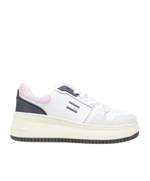 Tommy Hilfiger Logo Lace-up Sneakers - White