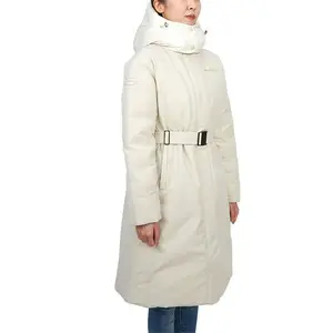 Duvetica Long-sleeved Hooded Down Jacket