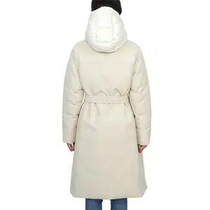 Duvetica Long-sleeved Hooded Down Jacket