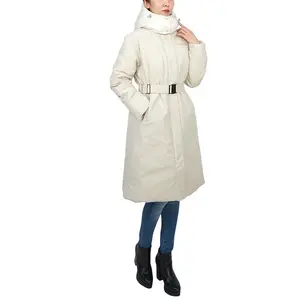 Duvetica Long-sleeved Hooded Down Jacket