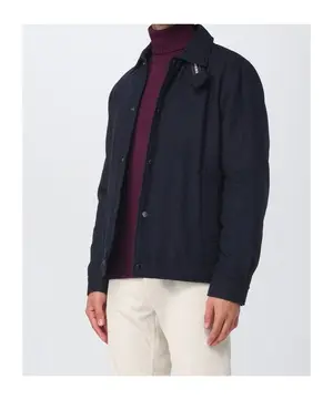Woolrich Wool Buttoned Shirt Jacket