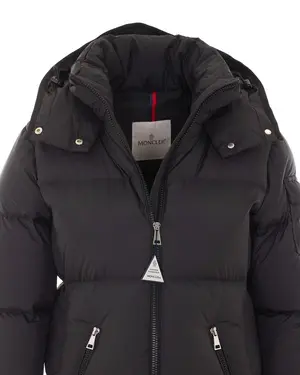 Moncler Fourmines Hooded Short Down Jacket - Black