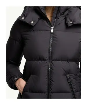 Moncler Fourmines Hooded Short Down Jacket - Black