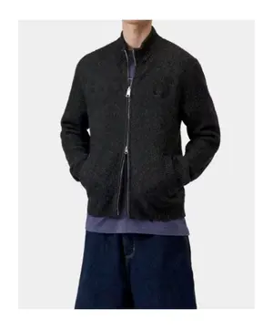 Carhartt Work In Progress Curtis Zipped Jacket - Black