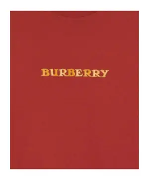 Burberry Heritage Logo Cotton T-shirt