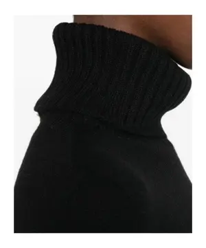 ARAGONA Roll-neck Ribbed-trim Sweater