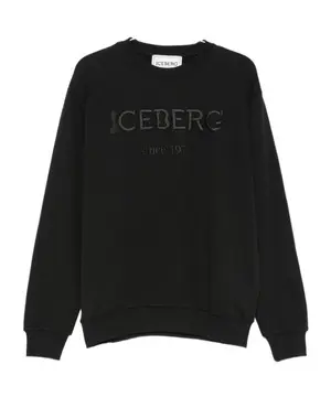 Iceberg Long-sleeved Pullover - Black