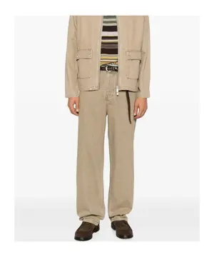 Drole De Monsieur Logo-patch Belt-loop Jeans