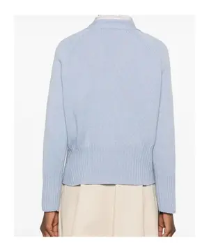 ARAGONA V-neck Ribbed-knit Cardigan