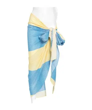 THE FRANKIE SHOP Striped Skirt - Yellow