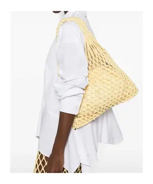 THE FRANKIE SHOP Mesh-style Handbag - Yellow