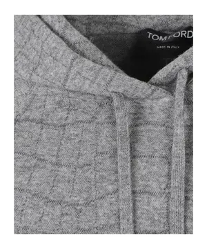TOM FORD Jacquard Drawstring Hoodie