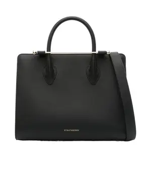 Strathberry Structured Tote Bag - Black