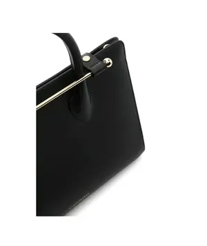 Strathberry Structured Tote Bag - Black