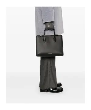 Strathberry Structured Tote Bag - Black