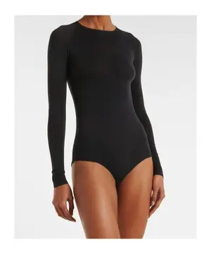 Alaïa Long-sleeved Knitted Bodysuit