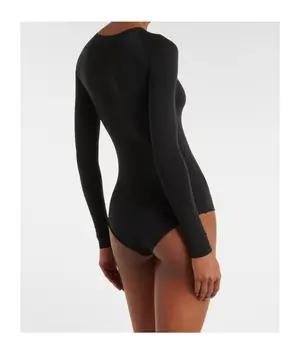 Alaïa Long-sleeved Knitted Bodysuit