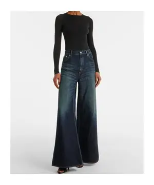 Alaïa Long-sleeved Knitted Bodysuit