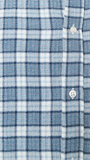 Officine Générale Arsene Waffled Button Down Shirt