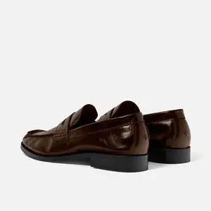 DUKE + DEXTER Ezra Ruched Loafer