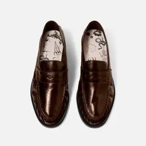 DUKE + DEXTER Ezra Ruched Loafer