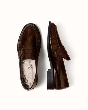 DUKE + DEXTER Ezra Ruched Loafer