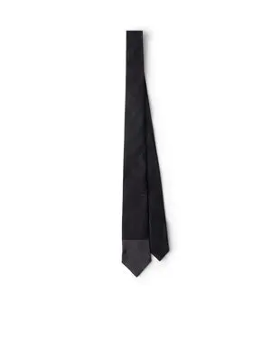 Prada Silk Tie - Black