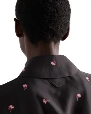 Prada Washed Silk Shirt