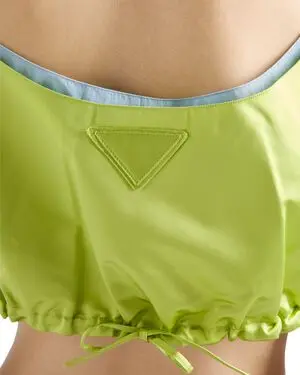 Prada Duchesse Crop Top
