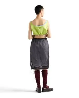 Prada Duchesse Crop Top