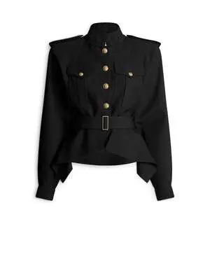 Balmain Wool Signature Jacket