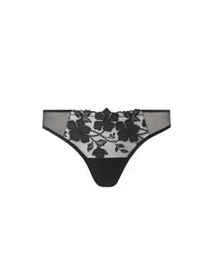 Bluebella Alara Floral Panty - Black