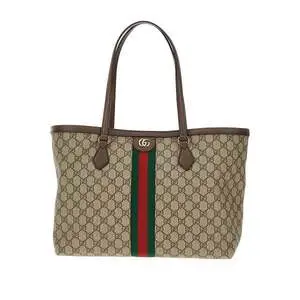 Gucci Medium 'ophidia' Shopping Bag - Brown