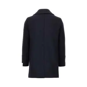 BRERAS Wool-blend Double-breasted Peacoat