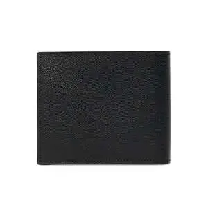 Saint Laurent Grain De Poudre Leather Bi-fold Wallet