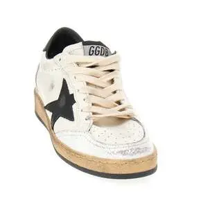 GOLDEN GOOSE Ballstar Nappa Leather Sneakers - White
