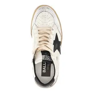 GOLDEN GOOSE Ballstar Nappa Leather Sneakers - White