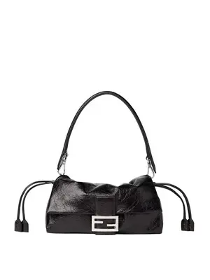 Fendi Baguette Soft Medium - Black