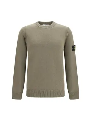 Stone Island Lambwool Crew Neck Sweater
