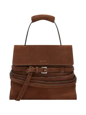 Moschino Suede Bag - Brown