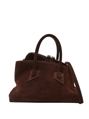 Attico The Walk Mini Shoulder Bag - Brown