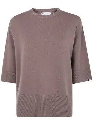 Extreme Cashmere Sweater Round Neck "sassie N.433 - Brown