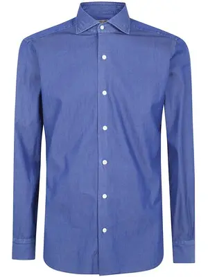 BARBA NAPOLI Shirt Light - Blue
